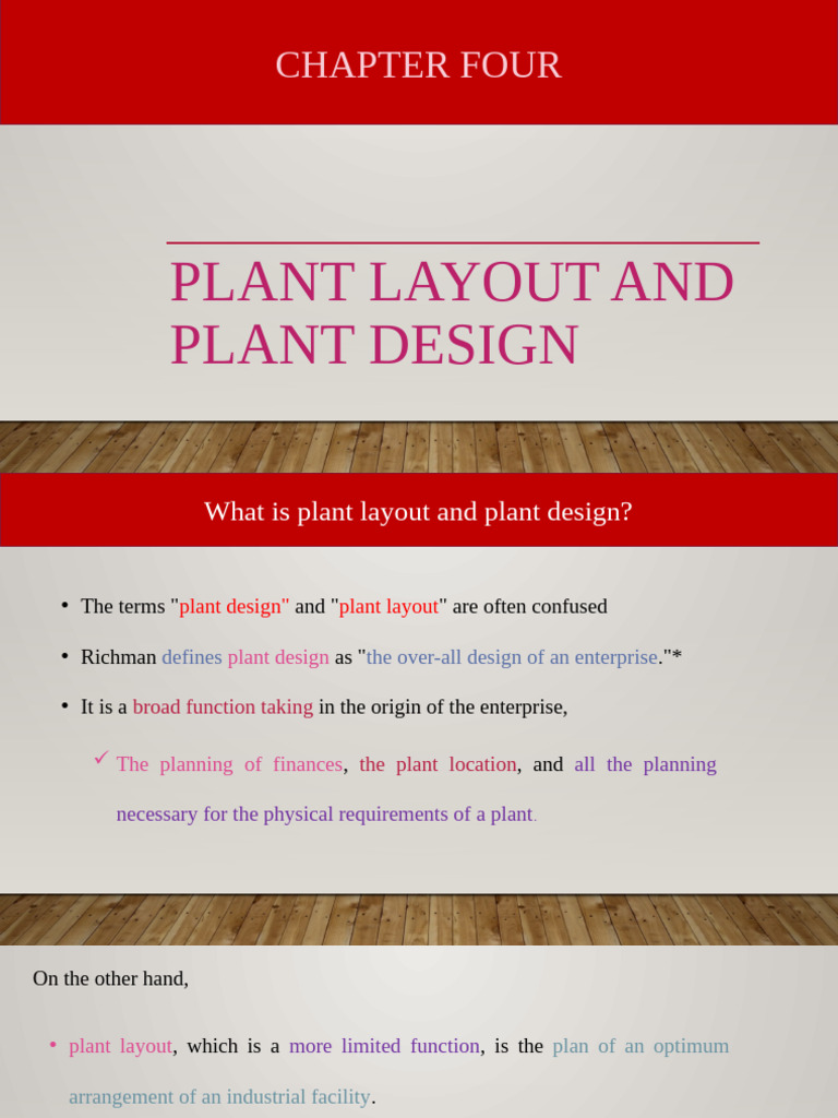Chapter 4. Plant Layout and Design | PDF | Economies | Secondary Sector ...