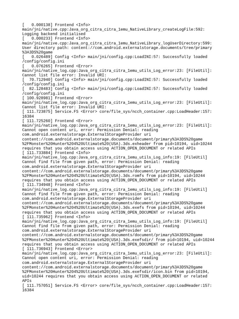 Citra Log.txt.Old | PDF | Computer Engineering | Computer Science