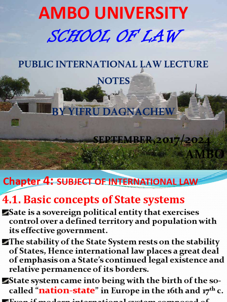 PIL Picture | PDF | Treaty | Sovereignty