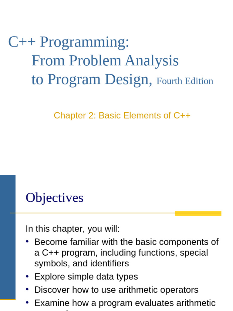PPT ch02 | PDF | Computer Program | Programming