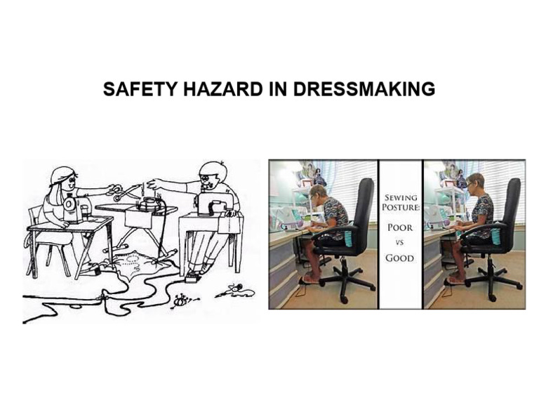 Safety Hazard in Dressmaking | PDF