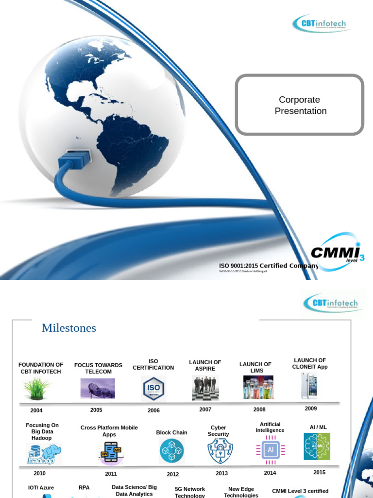 CBT Infotech Profile | PDF | Application Software | Oracle Corporation