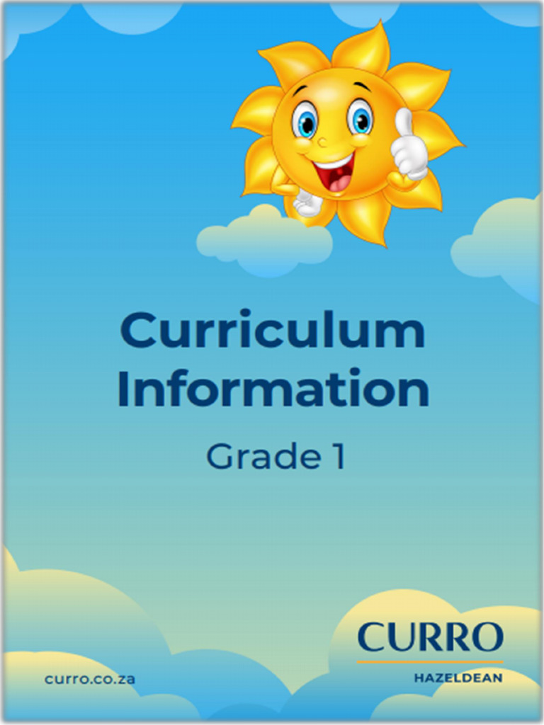 Grade 1 Parent Guide | PDF | Learning | Curriculum