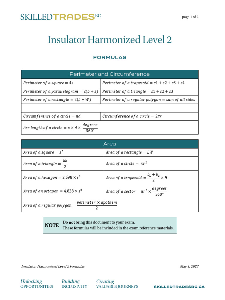 insulator-heat-and-frost-harmonized-level--may-2023 | PDF | Area ...