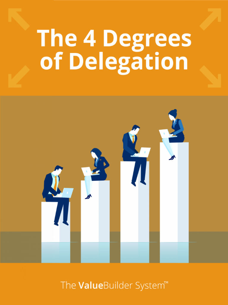 Mastering Delegation: 4 Key Degrees | PDF | Decision Making | Thought