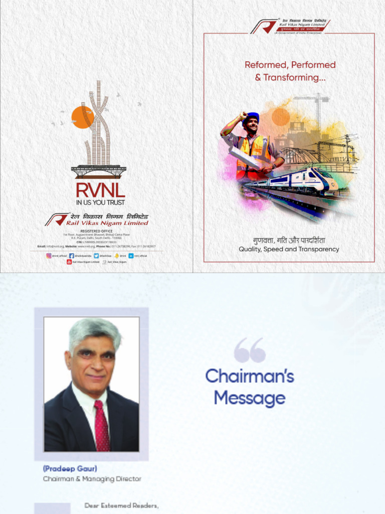 RVNL CTB Final | PDF | Transport Infrastructure | Rail Infrastructure