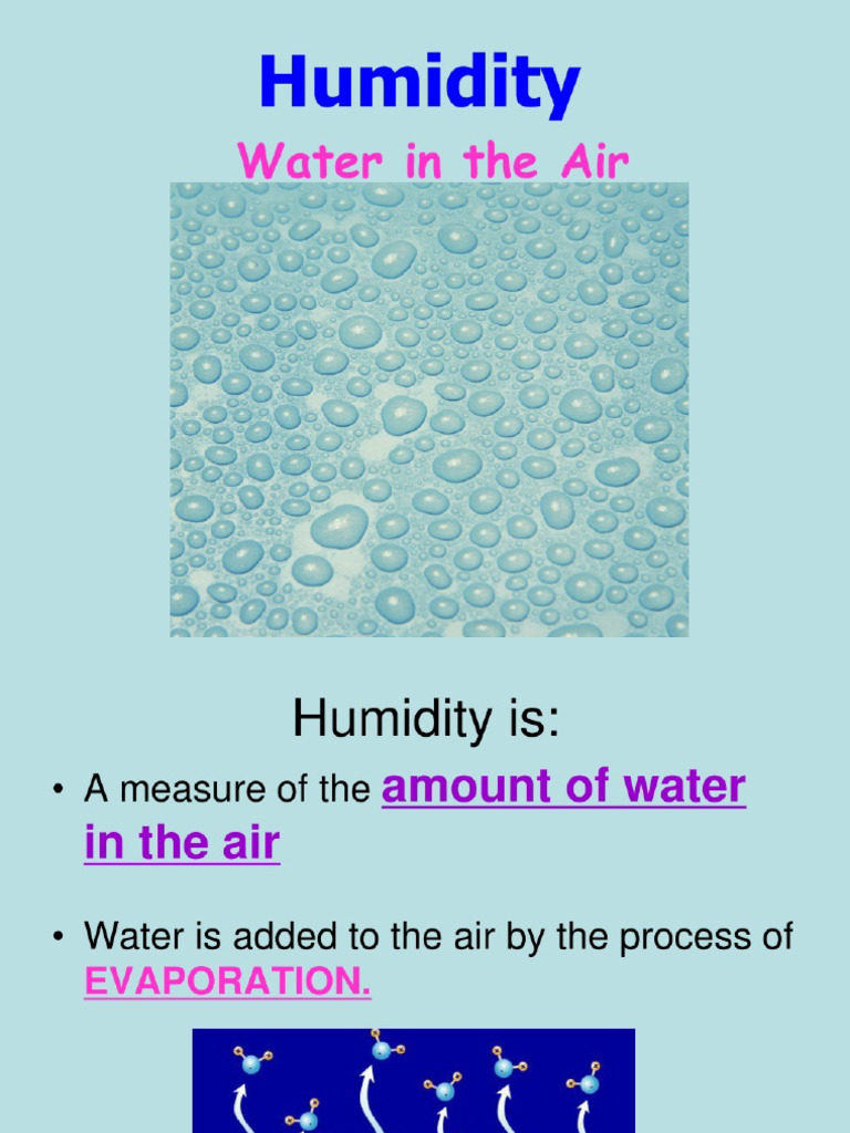 Humidity | PDF