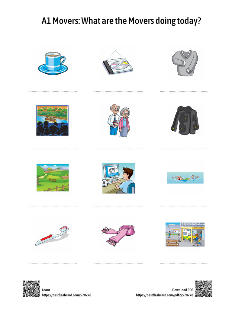 A1 Movers: Daily Activities | PDF