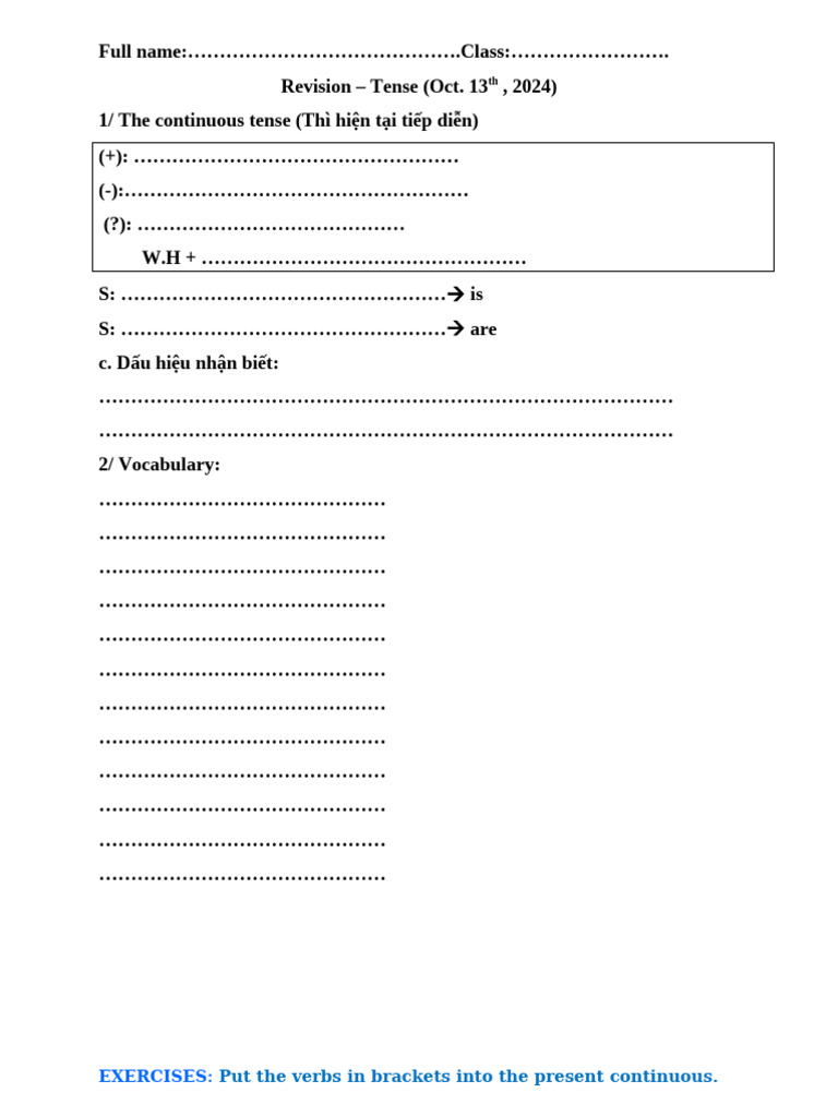 Unit 3 Checking | PDF