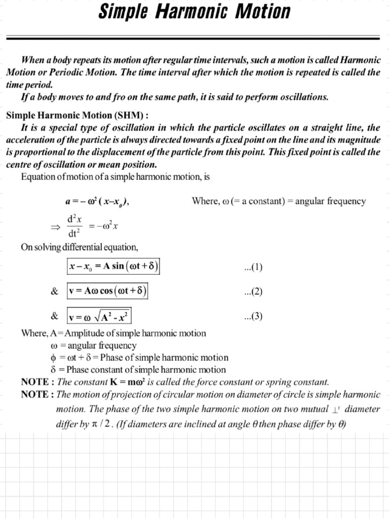 SHM 1 | PDF