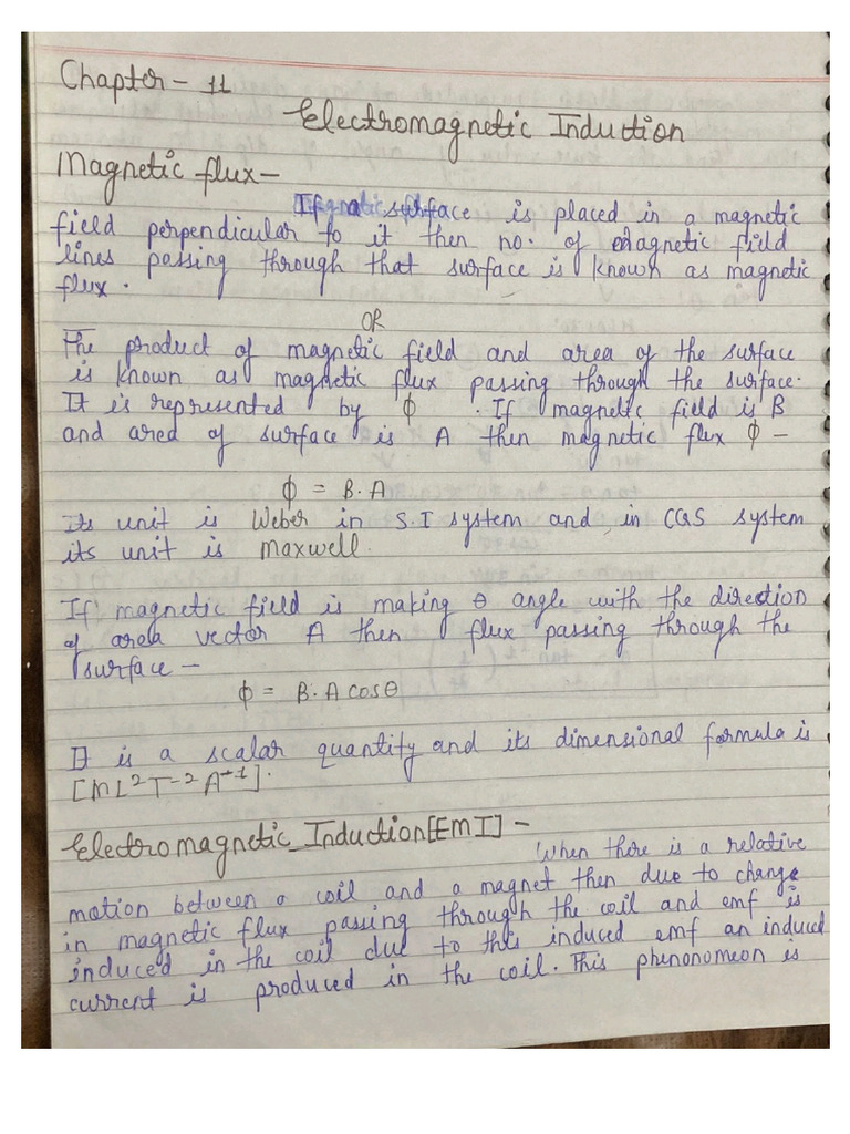 Electromagnetic Induction | PDF