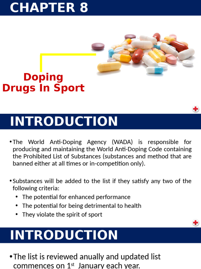 Chapter 8 Doping | PDF | Doping In Sport | Stimulant