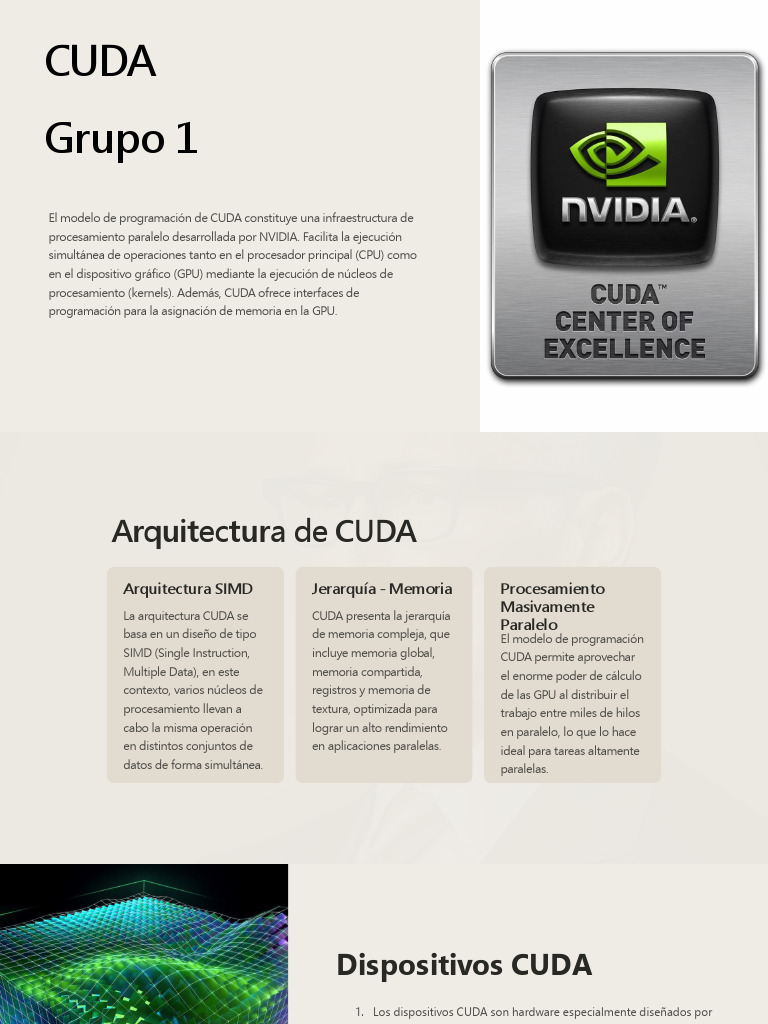 Modelo de Programacion CUDA | PDF | Hilo (Computación) | Computación paralela