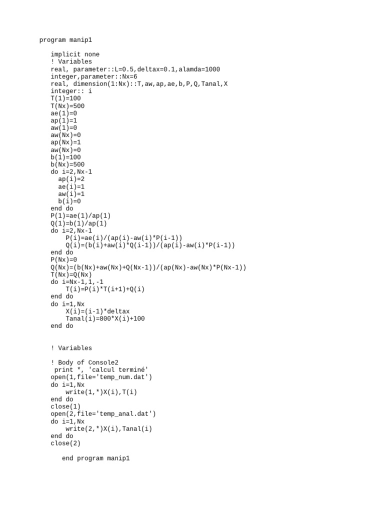 Program Manip1 | PDF