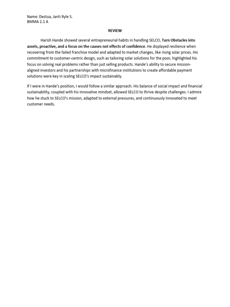 05 eLMS Review 1 - ARG_DESTUA | PDF