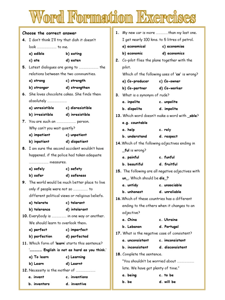 word-formation | PDF