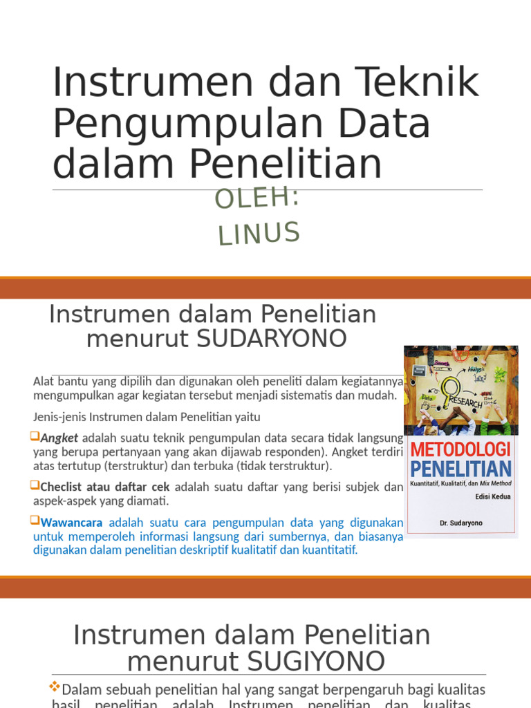 Presentasi Metode Research | PDF