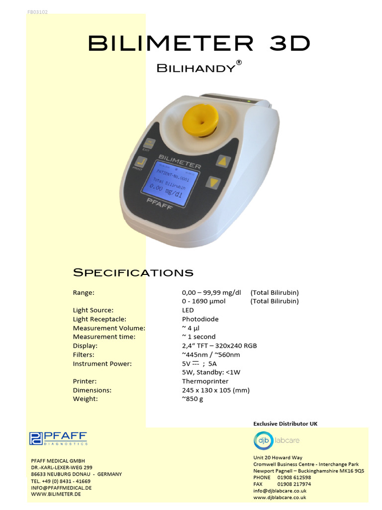 Bilimeter 3D With Printer | PDF