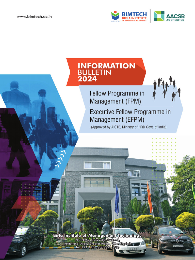 FPM-Brochure-2024 | PDF | Thesis | Libraries