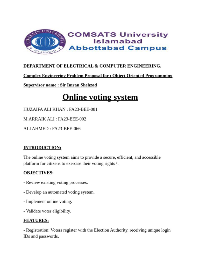 FINAL OOP PROPOSAL | PDF FINAL OOP PROPOSAL | PDF