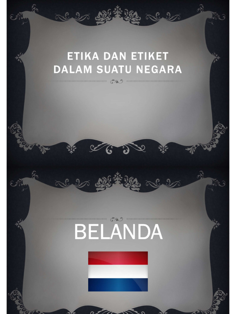 Pengertian Etika Dan Etiket | PDF