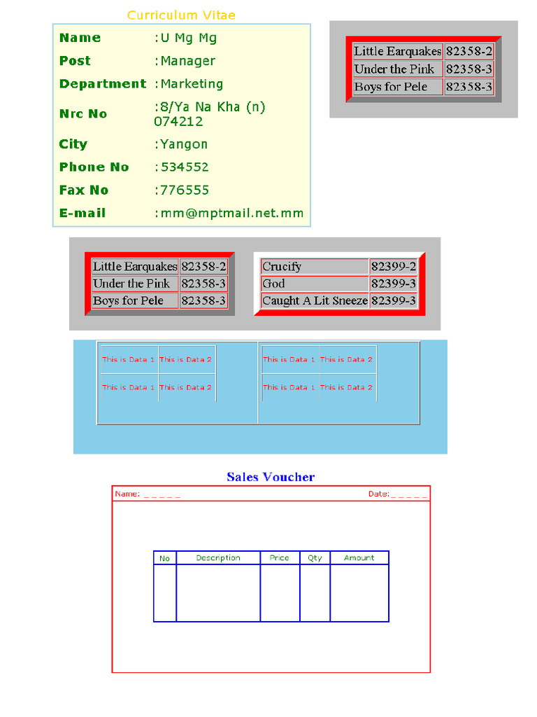 Exam6 (Nested) | PDF