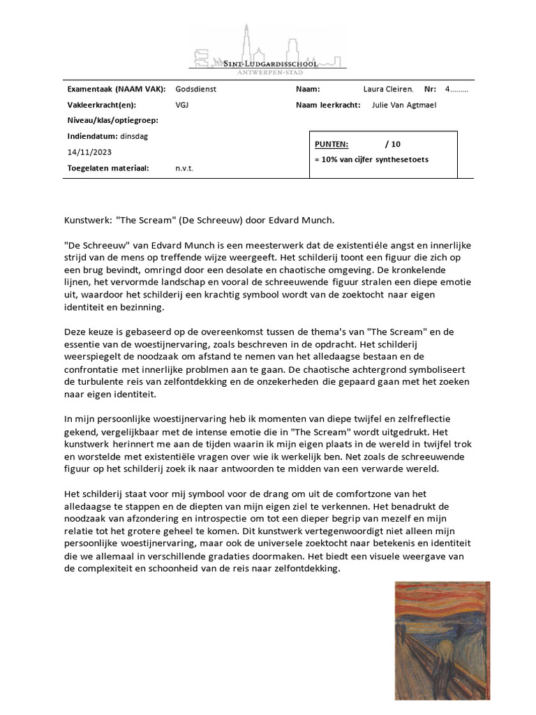 4D_Cleiren_Laura_GO_examentaakdecember | PDF