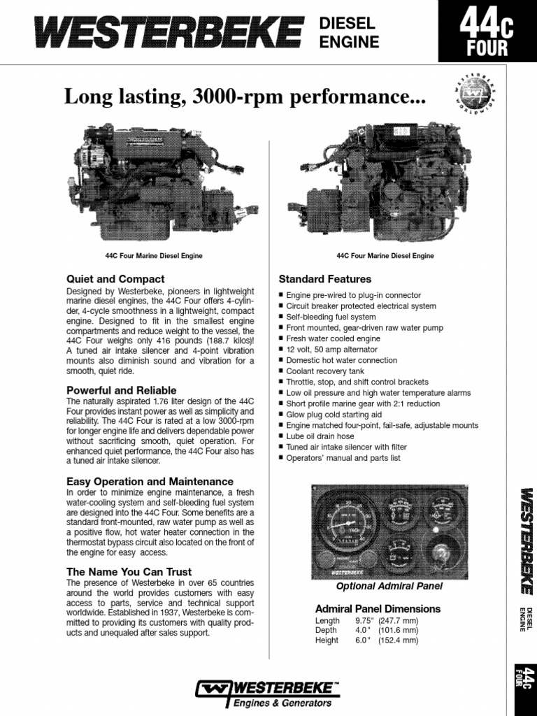 diesel engine 44c four | PDF | Engines | Diesel Engine