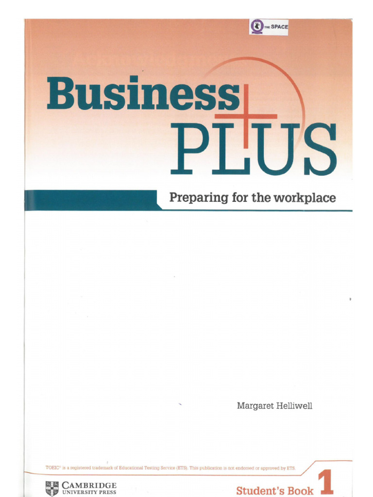 Business Plus B1 Student Book | PDF