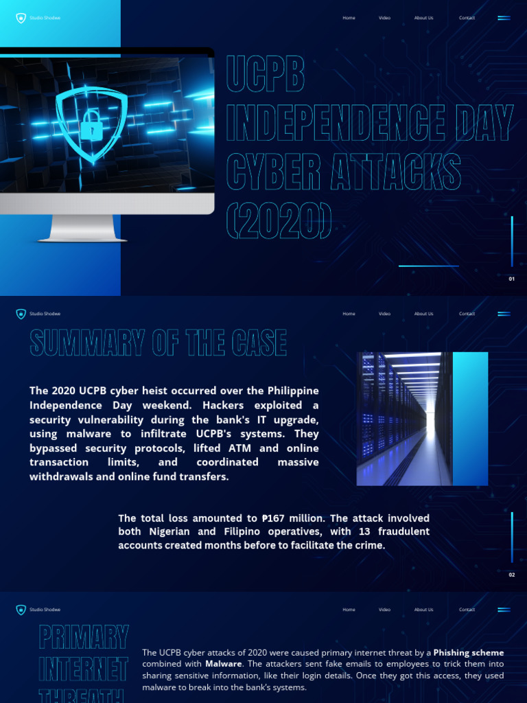 Ucpb Independence Day Cyber Attacks 2020 | PDF | Security | Computer ...