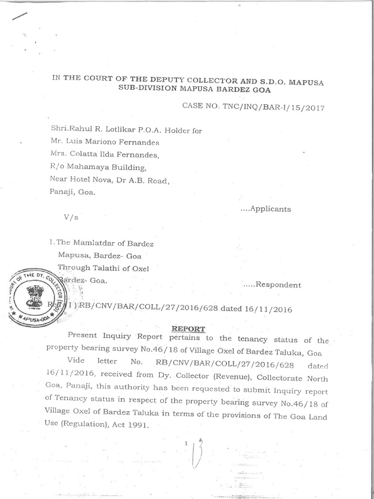 6 Court - Case - Tenancy | PDF