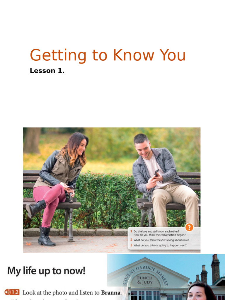 Headway. Pre-Inter. Unit 1. Lesson 1 | PDF