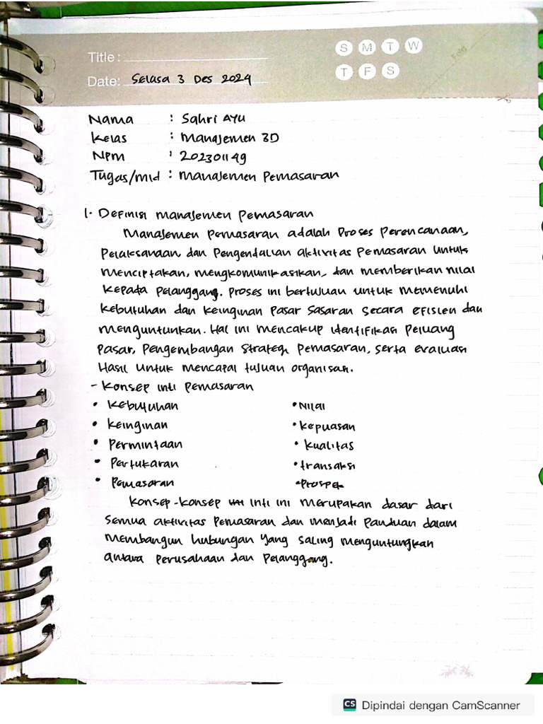 Sahri Ayu Mid MNJM | PDF