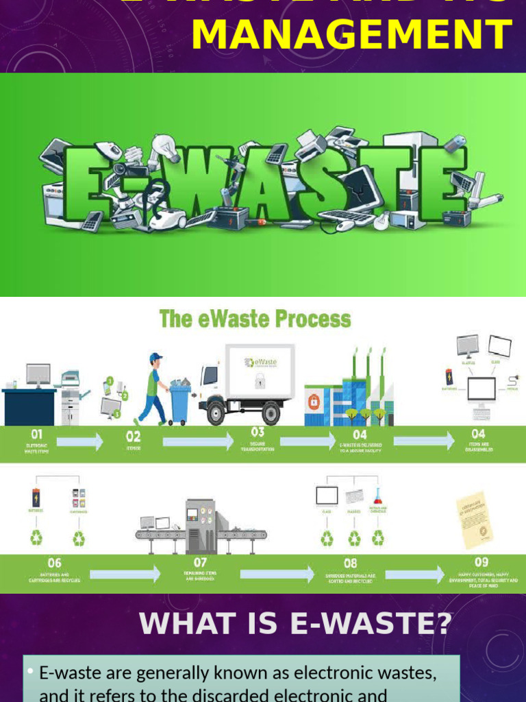 e wastes | PDF | Electronic Waste | Polychlorinated Biphenyl