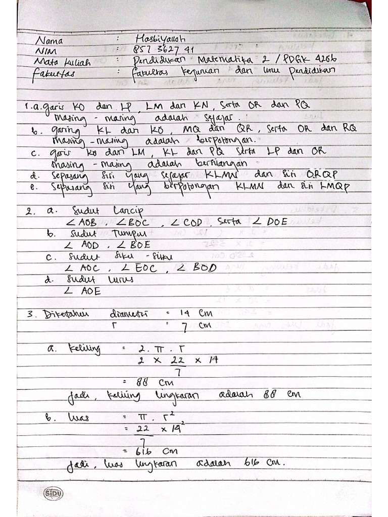Hasbi Tugas 1 | PDF