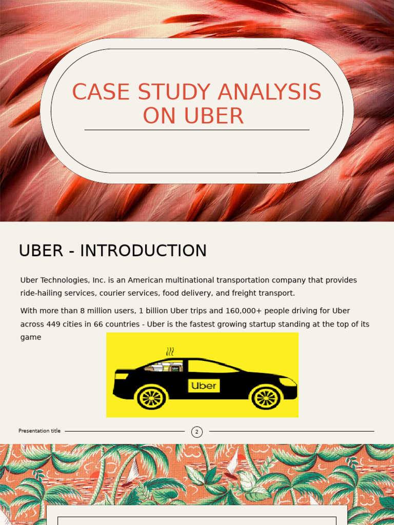 Uber | PDF | Analytics | Pricing