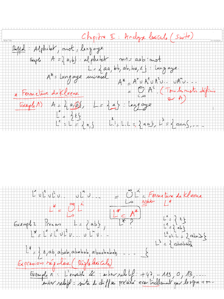Explication_Cours_compilationG10[1] | PDF