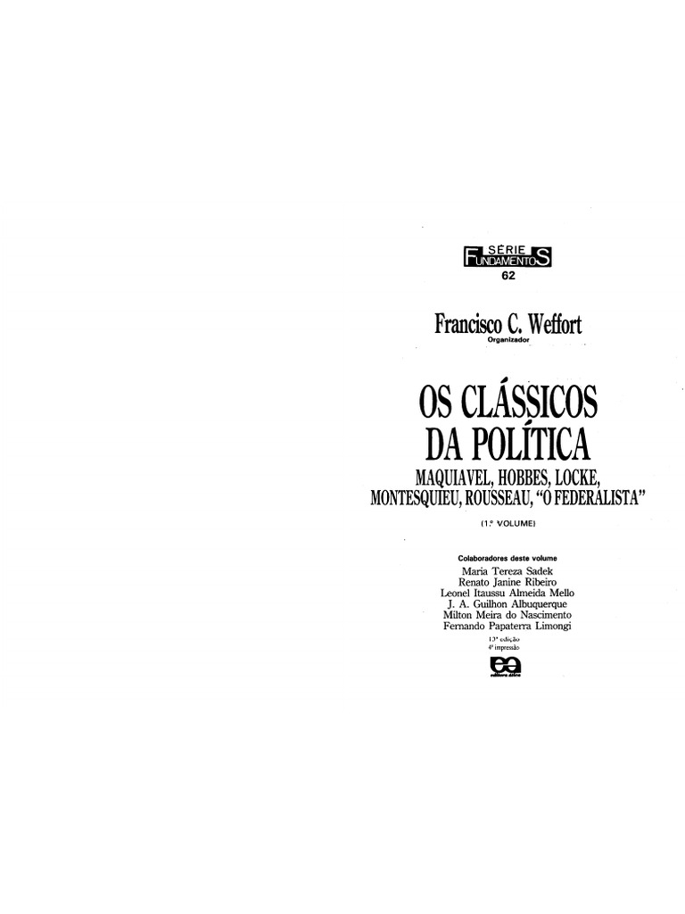 Thomas Hobbes - Janine Ribeiro | PDF