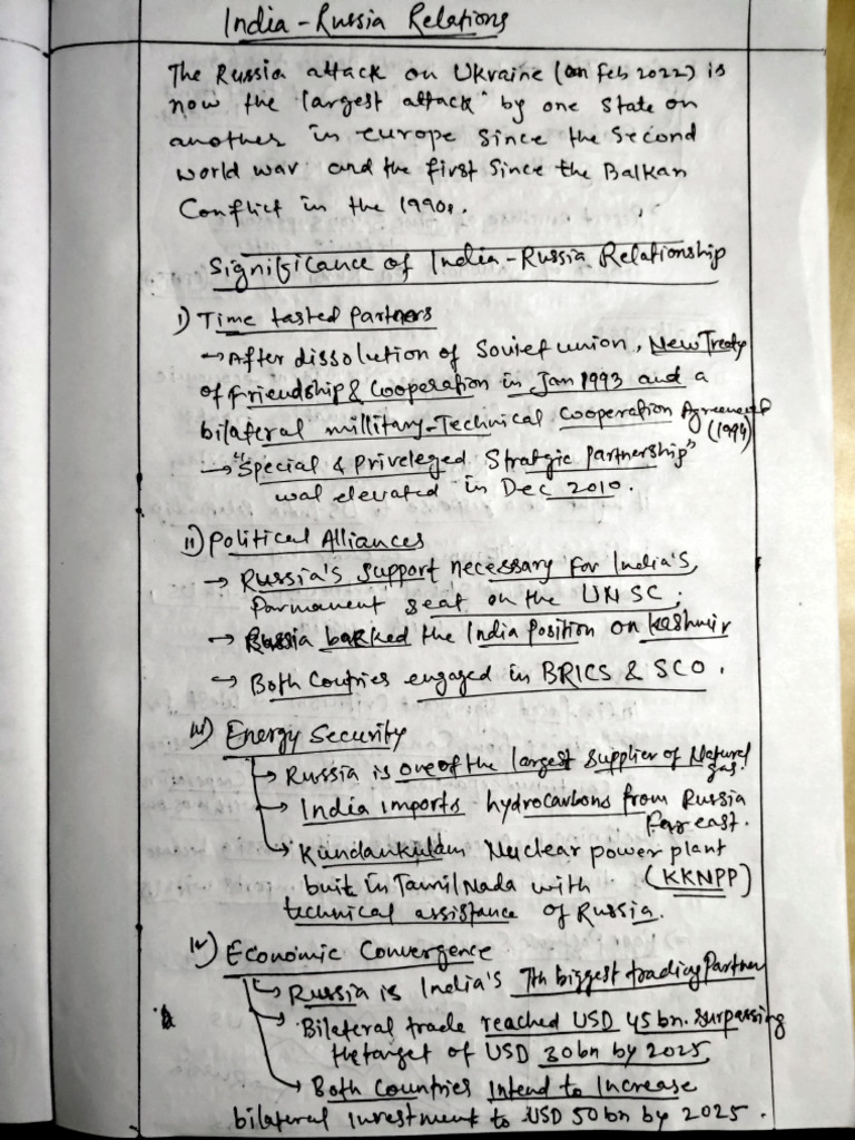 India Russia | PDF