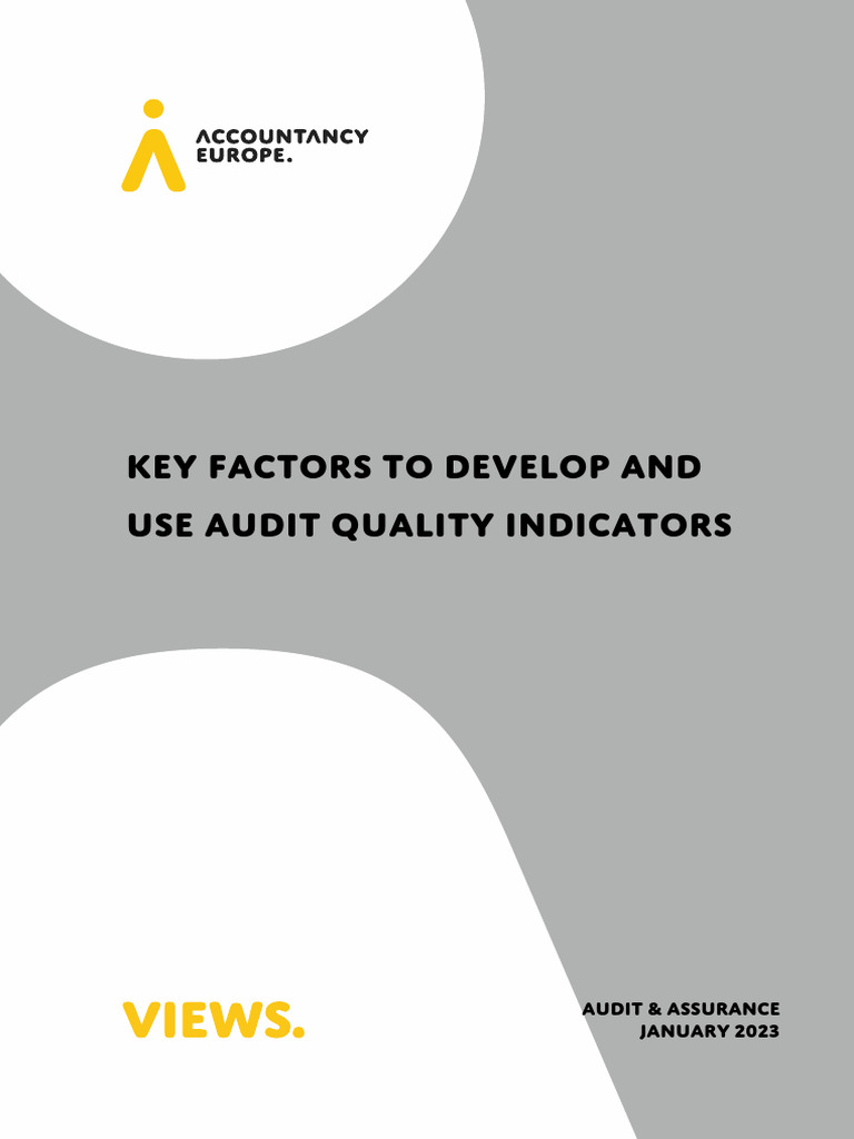AQIs Position Paper - FINAL | PDF | Audit | Performance Indicator