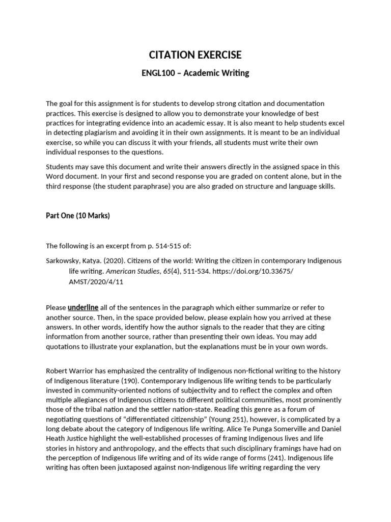 Citation Practices in Academic Writing | PDF | Plagiarism | Citation