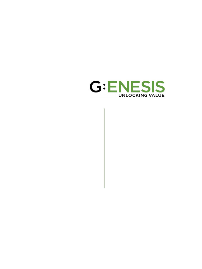Genesis Analytics Speech Competition | PDF | Partial Differential ...
