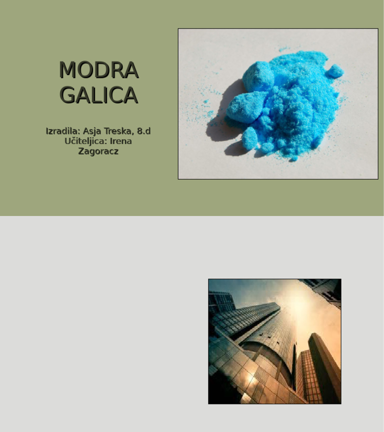Modra Galica - Pokušaj | PDF