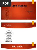 Limit Setting Strategies in Nursing | PDF | Behavior | Nursing