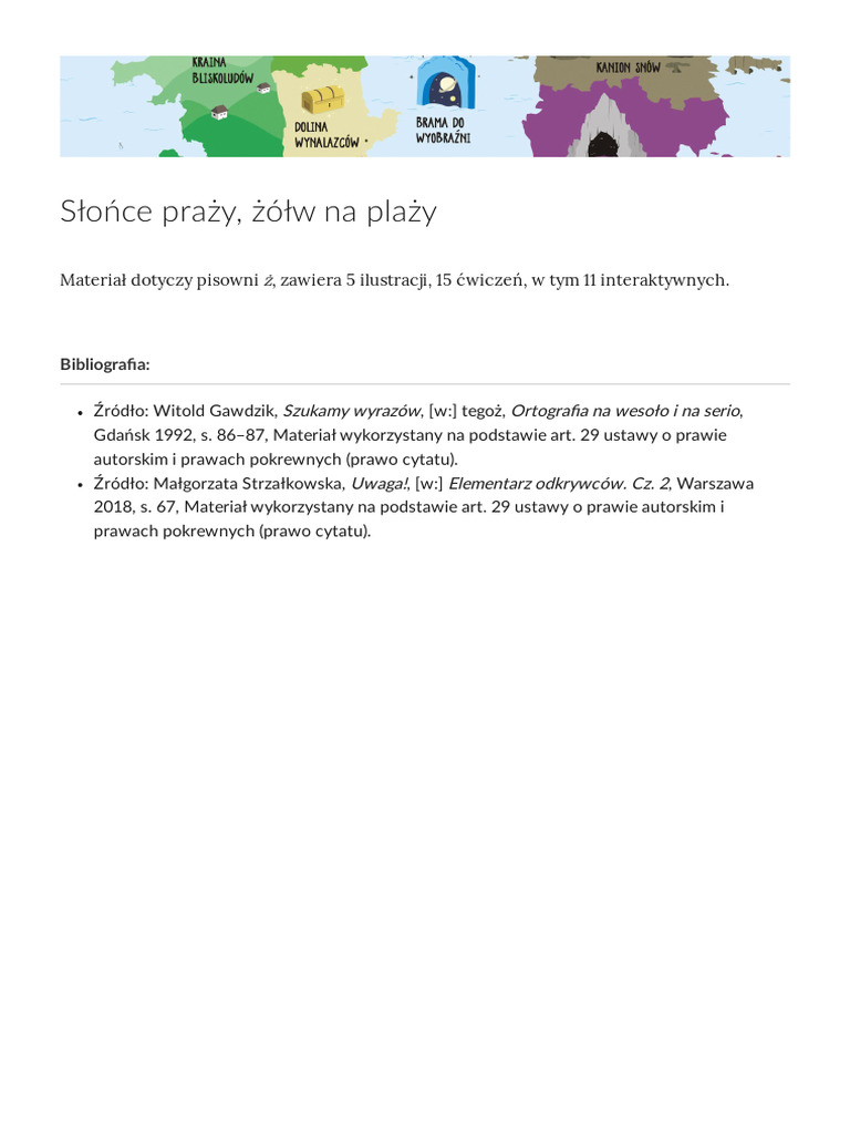 Slonce Prazy Zolw Na Plazy | PDF