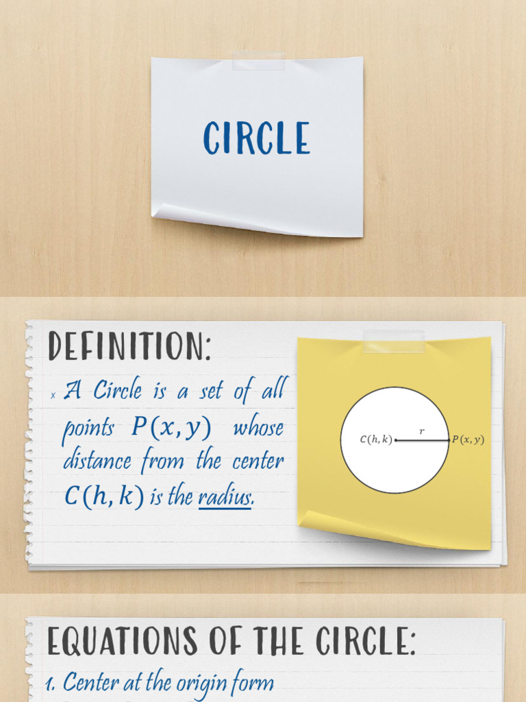Circle I | PDF | Circle | Geometry