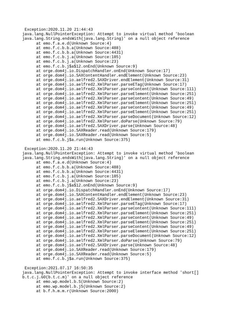 Yozo Log | PDF | Object (Computer Science) | Software