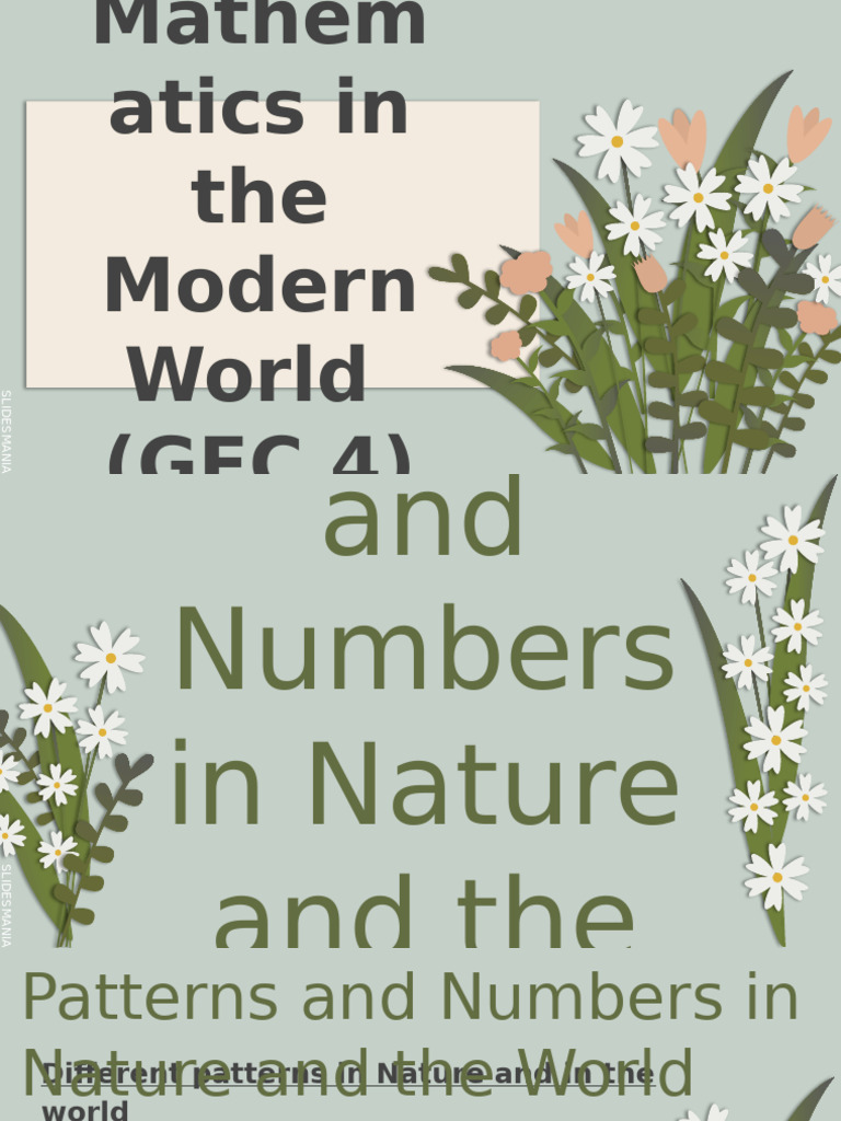 GEC-4-ppt-TTT | PDF | Mode (Statistics) | Mean