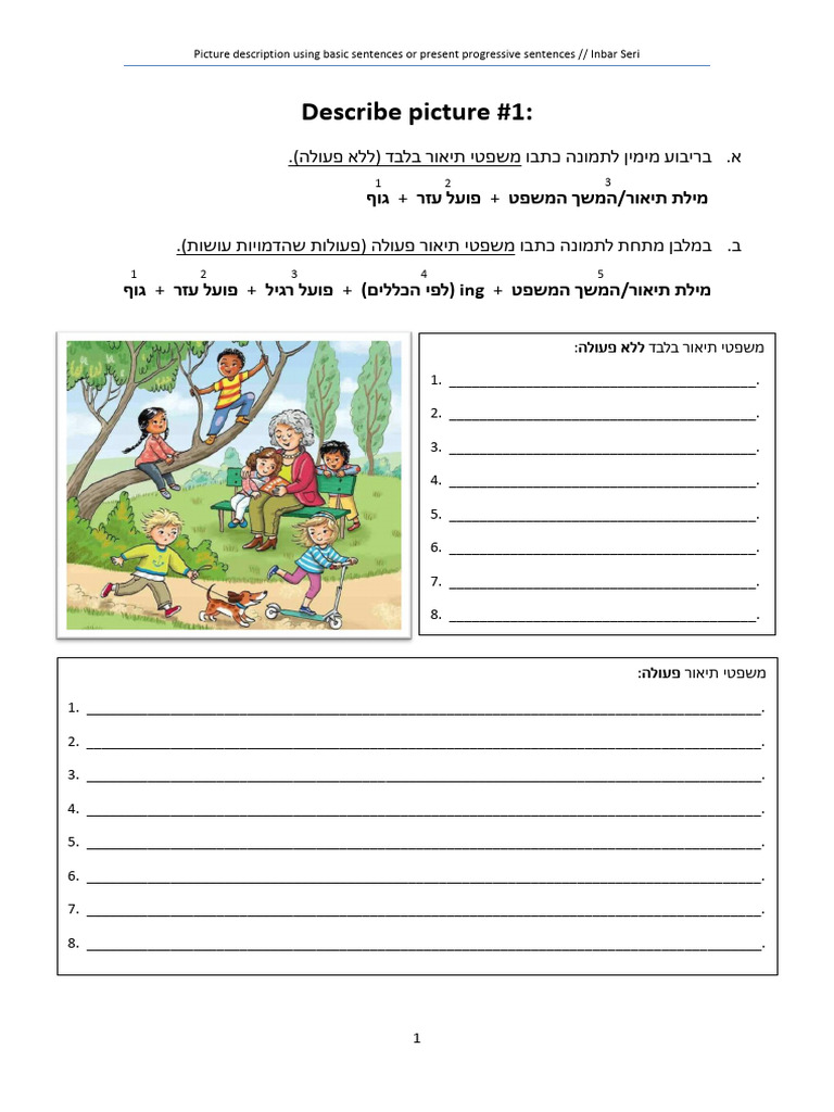 Picture Description | PDF