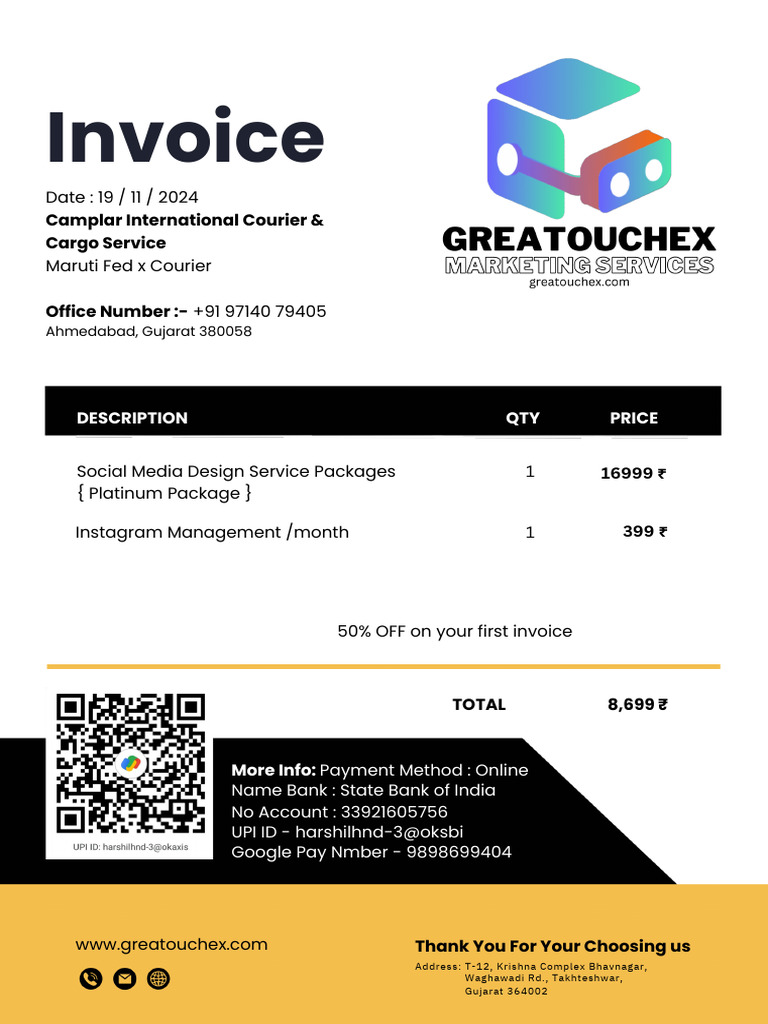 Maruti Fed x invoice | PDF